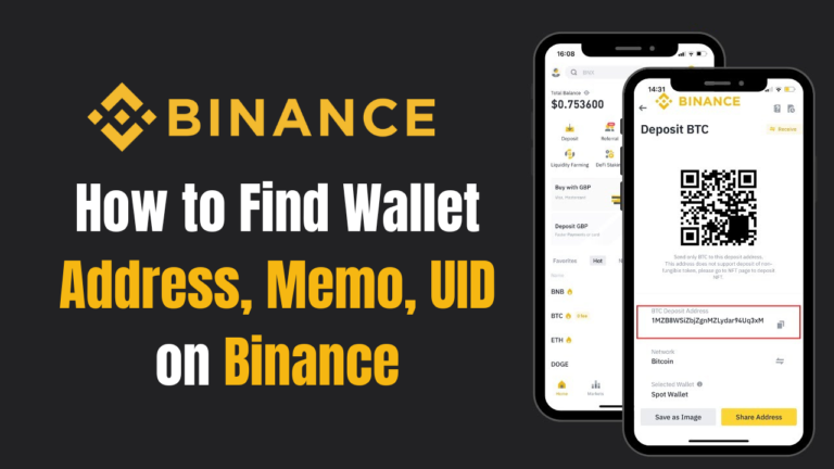 How to find Wallet Address, Memo, and UID on Binance