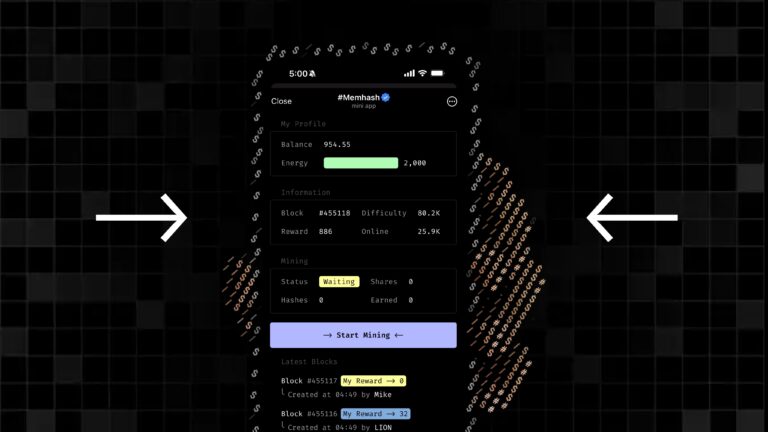 Memhash Mining: How to Earn Memhash Tokens on Telegram